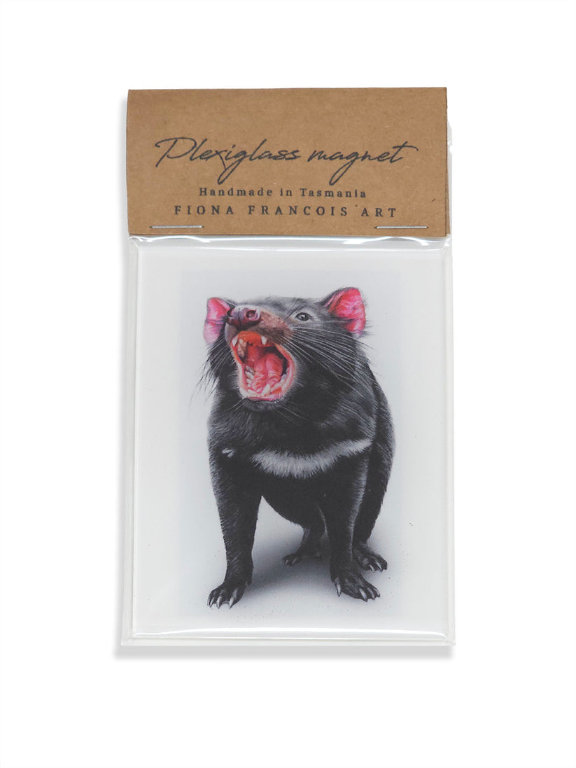 Tasmanian Devil magnet – Fiona Francois Art