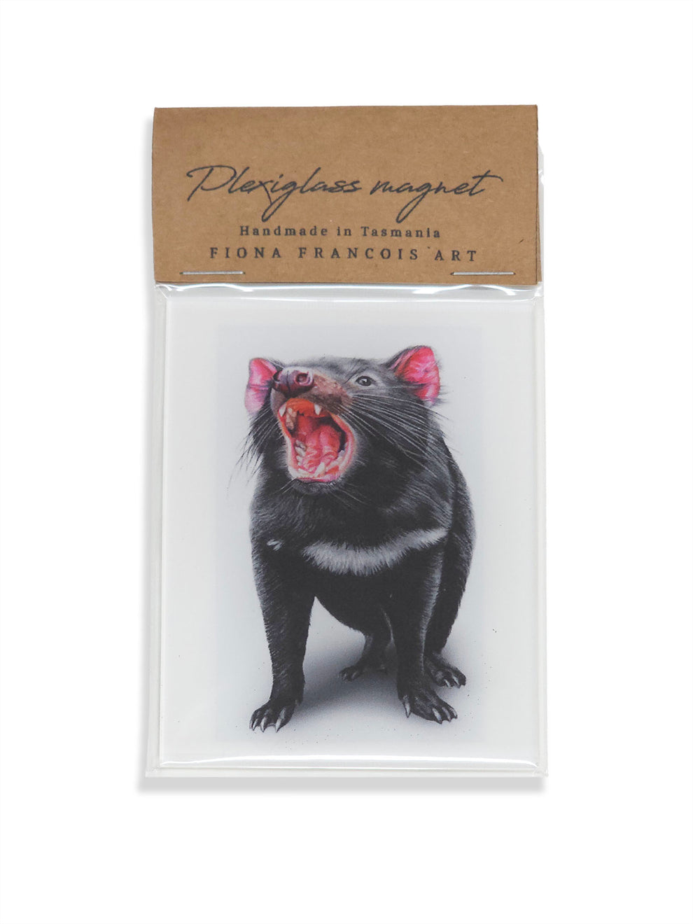 Tasmanian Devil magnet – Fiona Francois Art